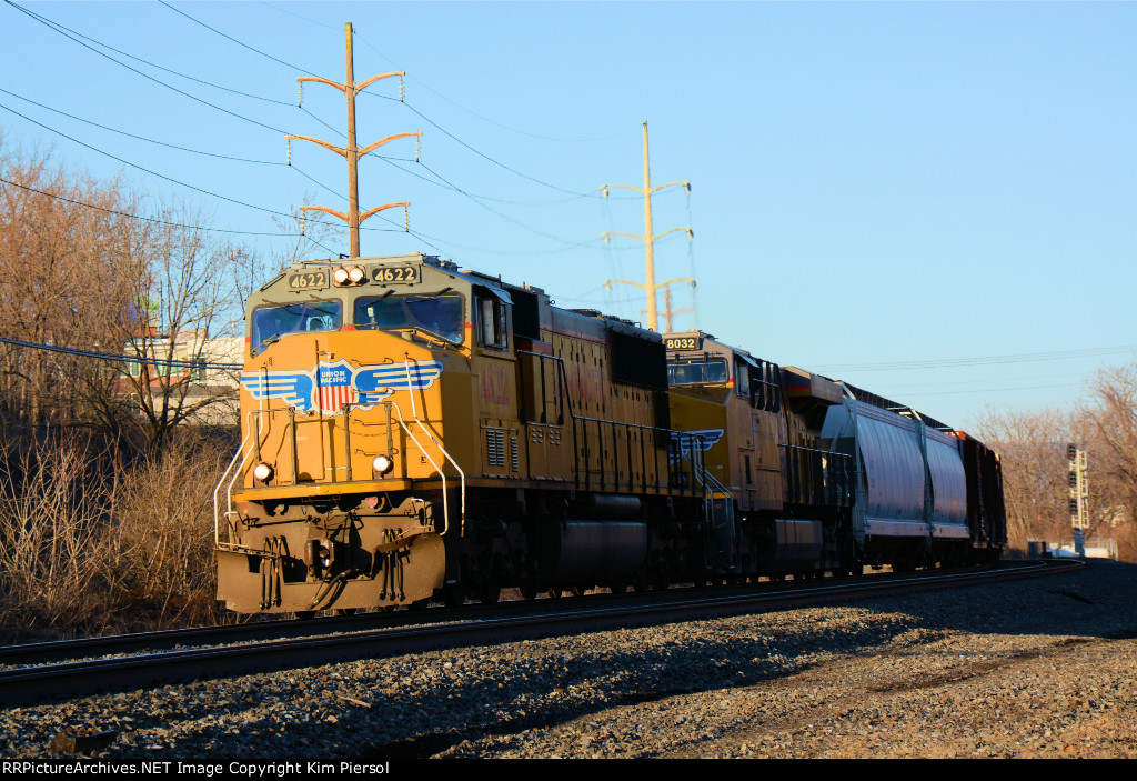 UP 4622 NS Train 15T